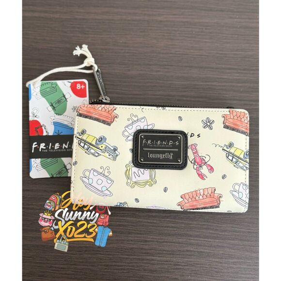 Loungefly | Bags | Loungefly Friends Icons Allover Print Wallet | Poshmark
